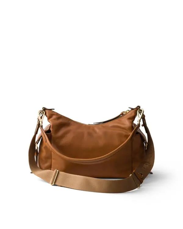 Prada Large Nappa Leather Bag - Caramel