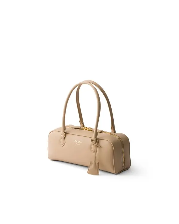 Prada Medium Leather Top-handle Bag