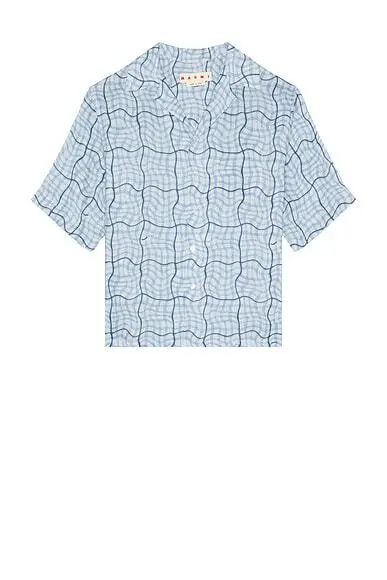 Marni Camp Collared Button Down Shirt