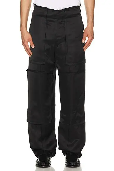 MAISON MARGIELA Deconstructed Satin Pants