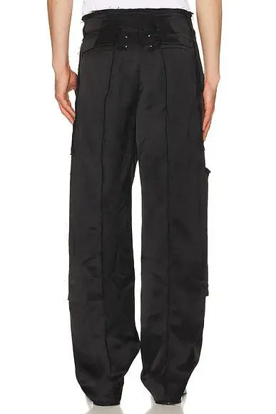 MAISON MARGIELA Deconstructed Satin Pants