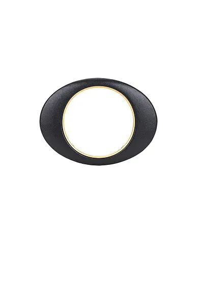 Saint Laurent Leather And Metal Bangle Bracelet