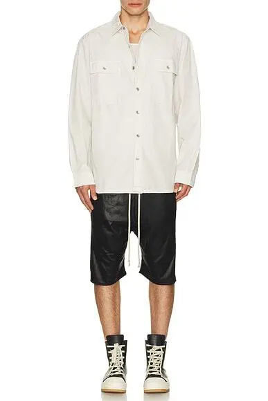 Rick Owens Wide Pusher Shorts