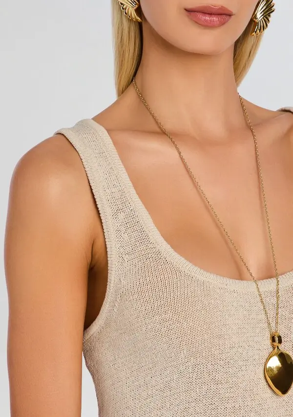 SEROYA Hero Knit Tank Top - Almond