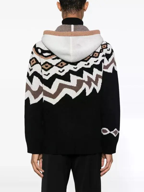 Neil Barrett Norway Knitted Hoodie