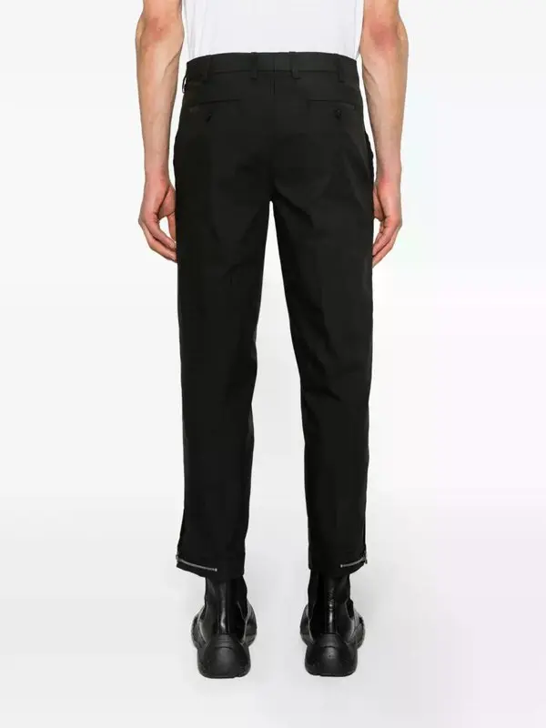Neil Barrett Adjustable-hem Tapered-leg Chinos