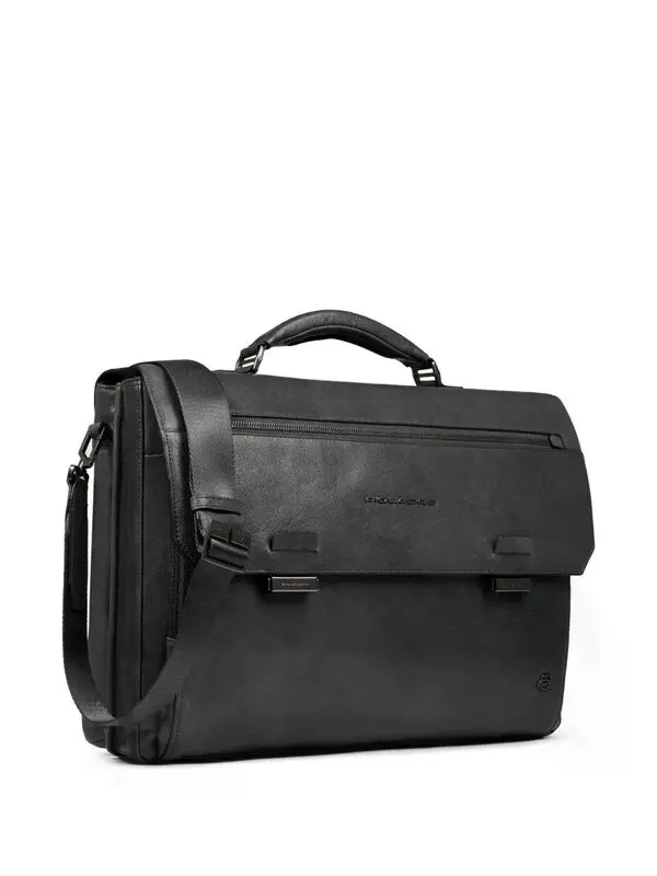 PIQUADRO Leather Laptop Briefcase