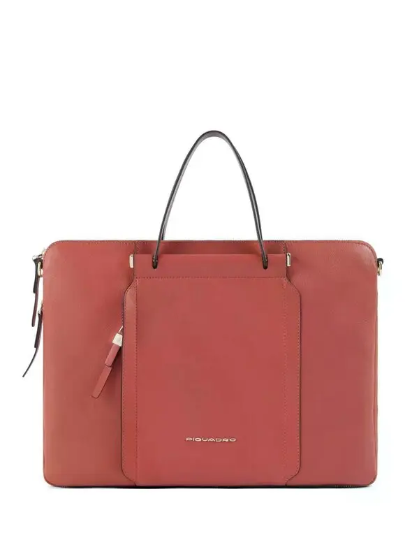 PIQUADRO Leather Laptop Bag