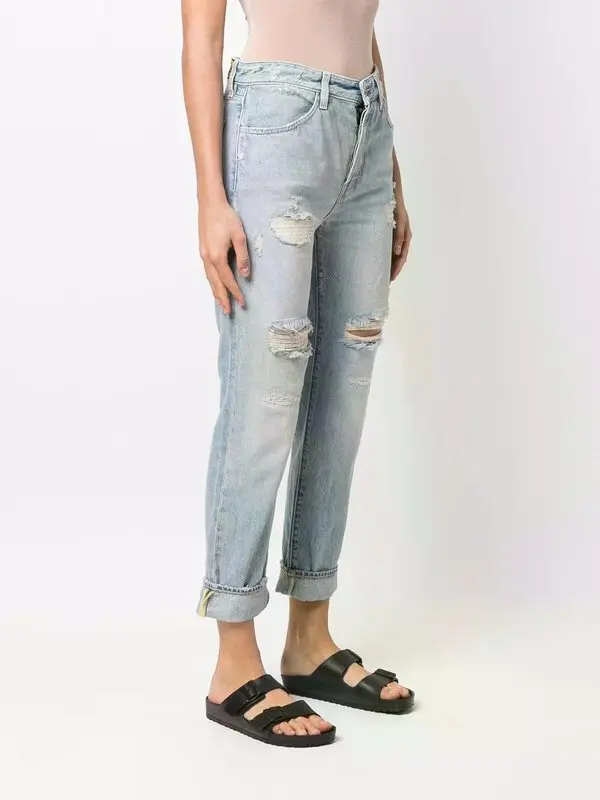 WASHINGTON DEE-CEE Cropped Slim-cut Jeans