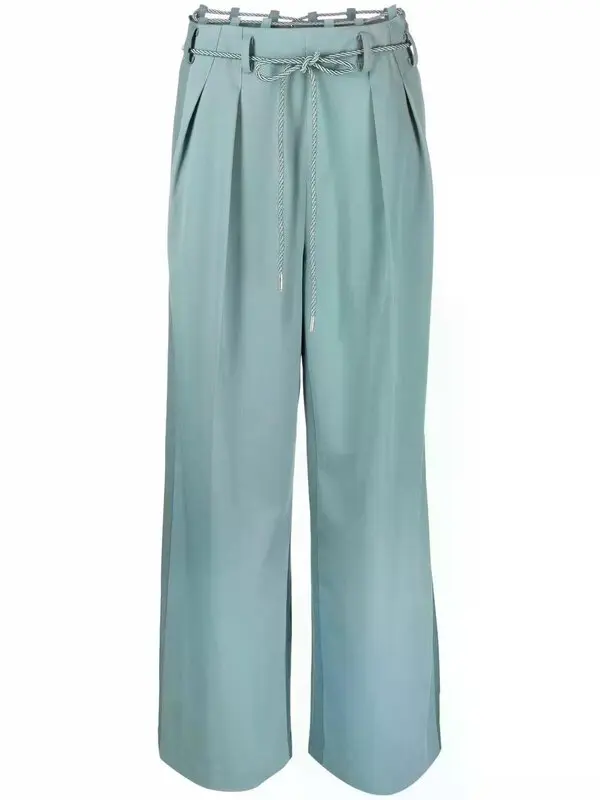 Andersson Bell Cropped Trousers With Rope Detailing