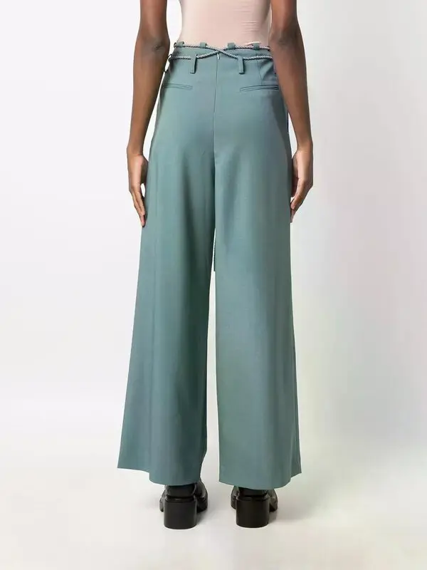 Andersson Bell Cropped Trousers With Rope Detailing