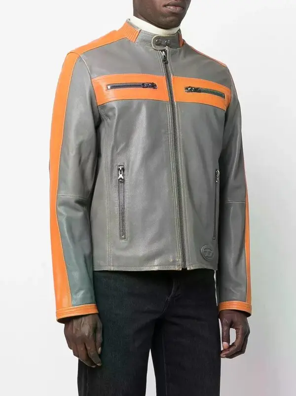 DIESEL® Panelled Zip-up Jacket