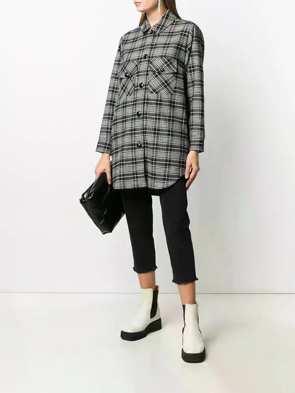 Woolrich Longline Check Shirt