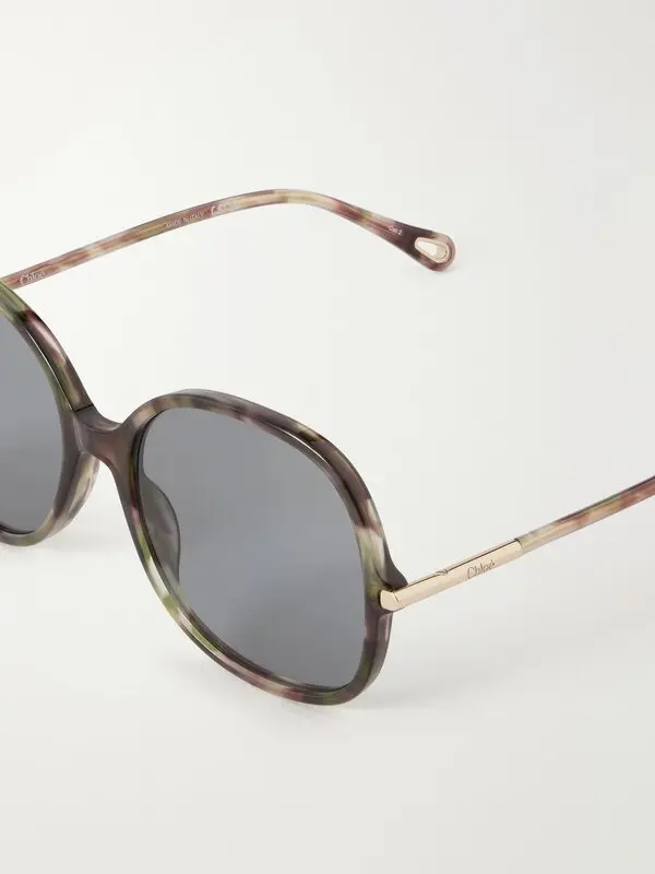 Chloé Oversized Round Frame Sunglasses