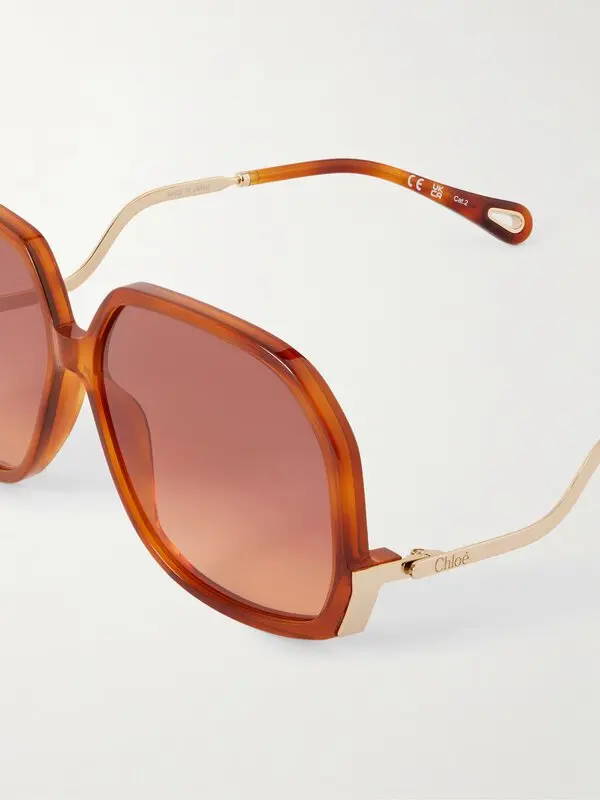 Chloé Square-frame Acetate Sunglasses