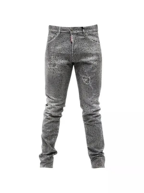 Dsquared2 Cool Guy Stud Embellished Distressed Jeans