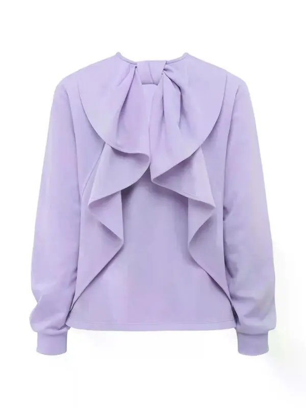 Viktor & Rolf Ruffled Bow Detail Sweatshirt