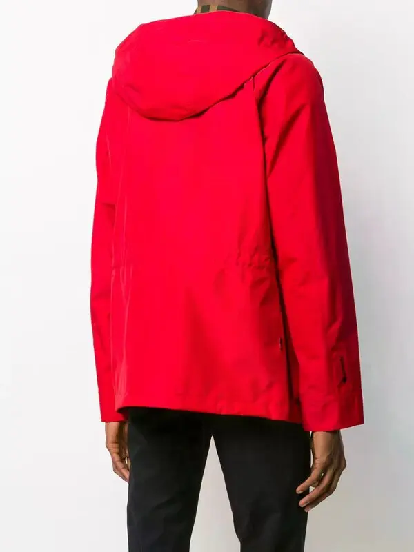 Woolrich Logo Patch Hooded Jacket