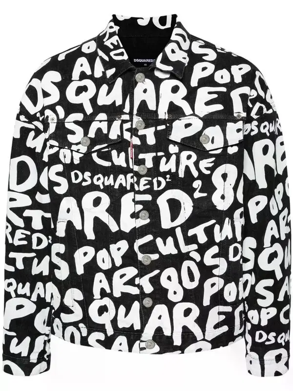Dsquared2 Pop 80's Denim Jacket - Black
