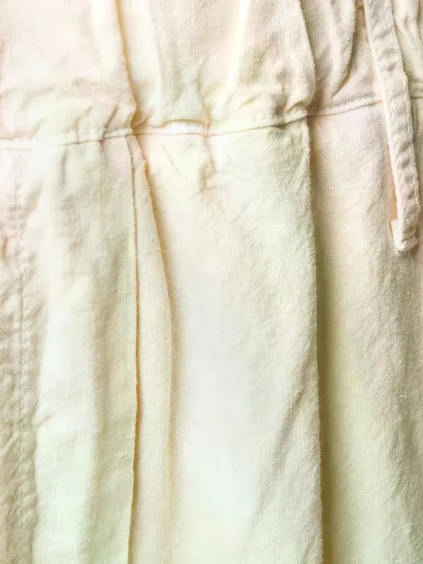 Woolrich Linen-cotton Blend Wide Leg Shorts