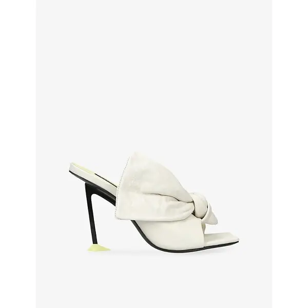Givenchy Boudoir Bow 95 Heeled Leather Sandals