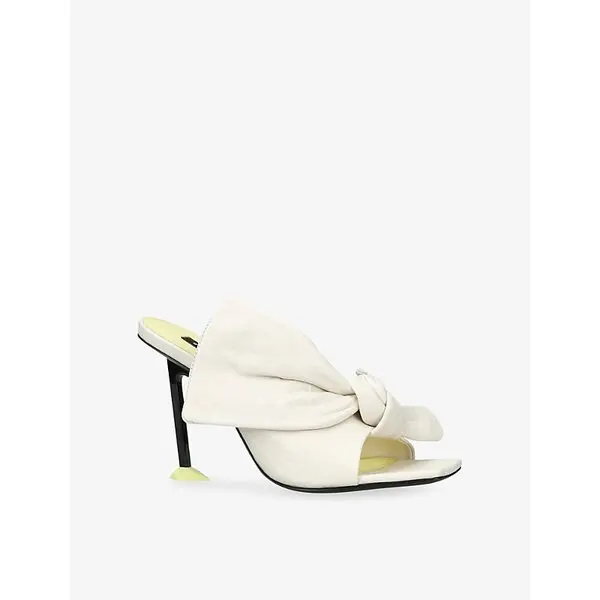 Givenchy Boudoir Bow 95 Heeled Leather Sandals