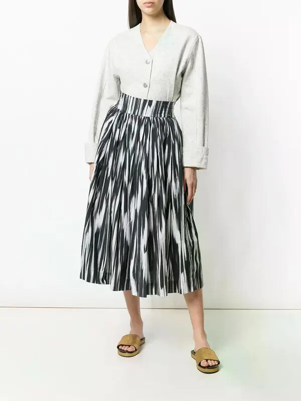 Woolrich Printed Full Skirt