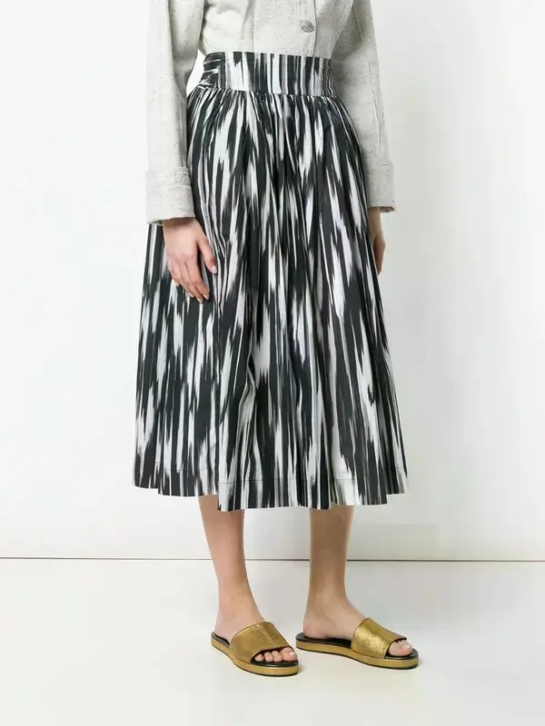 Woolrich Printed Full Skirt