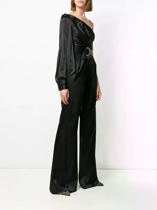 Philipp Plein One Shoulder Jumpsuit