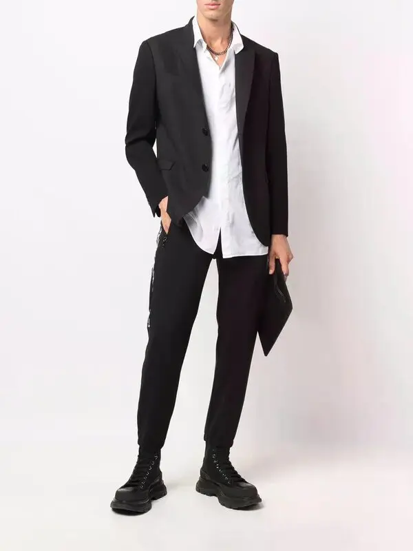 Neil Barrett Thunderbolt Tape Track Pants