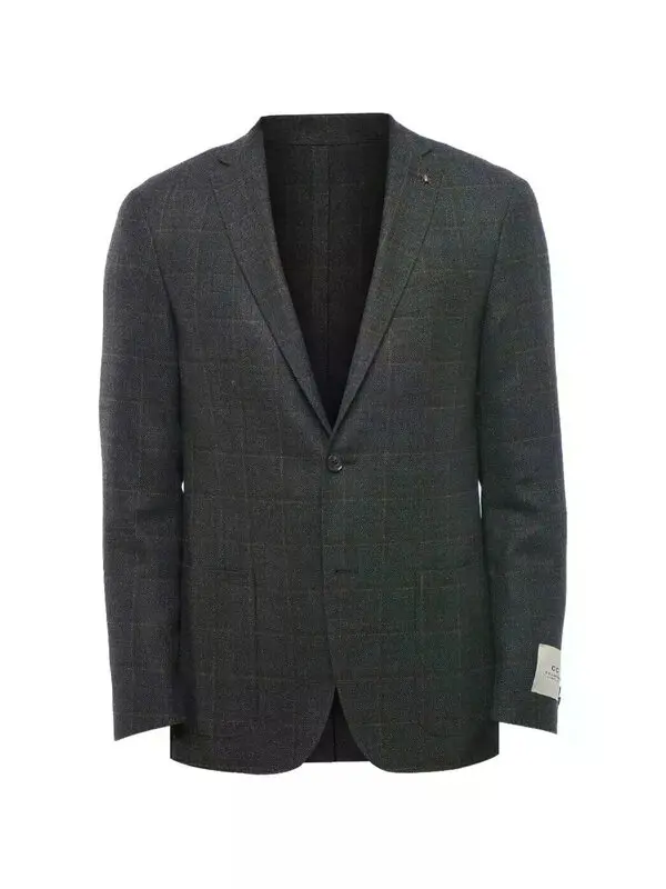 Corneliani Cc Collection Check-pattern Blazer