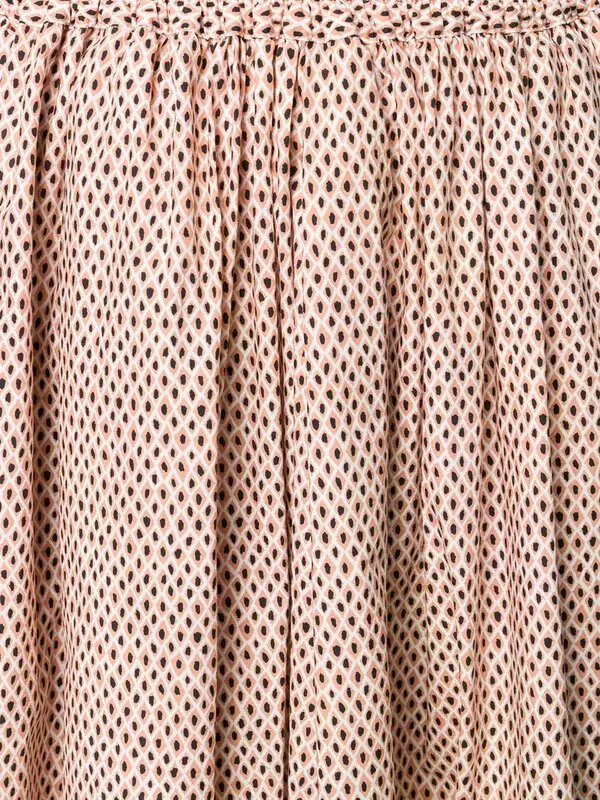 Woolrich Printed Popeline Skirt