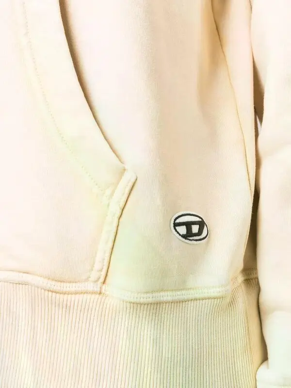 DIESEL® Logo-patch Pullover Hoodie