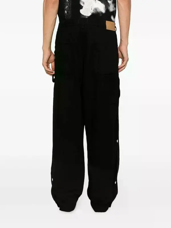 1989 STUDIO Ranch Side Snap-fastening Trousers