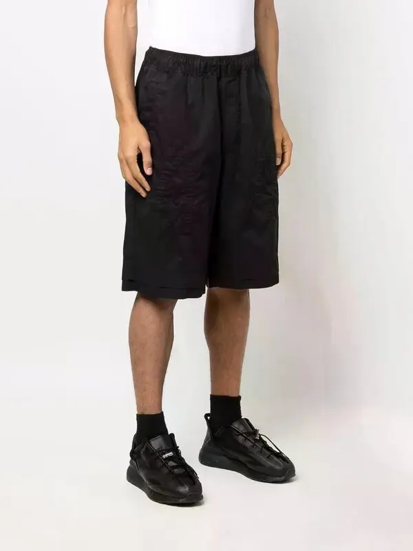 44 LABEL GROUP Debossed Logo Shorts