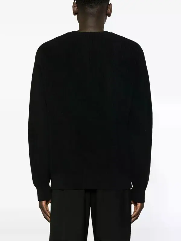 Neil Barrett Bolt Motif Cotton Blend Jumper
