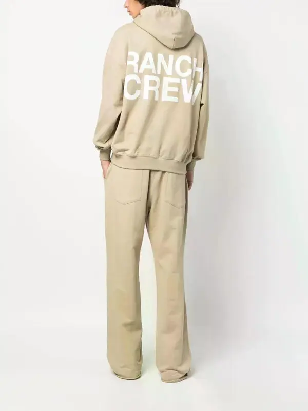 1989 STUDIO Logo Print Cotton Hoodie