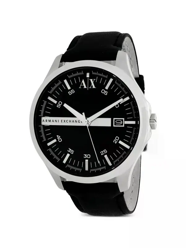 Armani Exchange Classic 46mm Watch - Black
