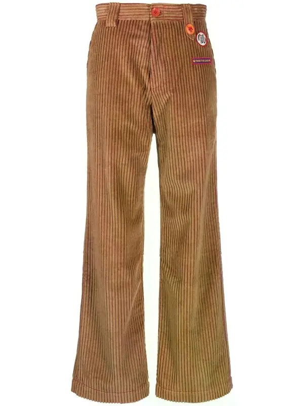 CORMIO High-waisted Corduroy Trousers