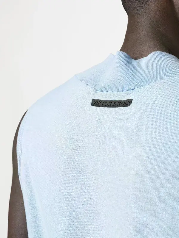 Viktor & Rolf Cable Knit V-neck Vest