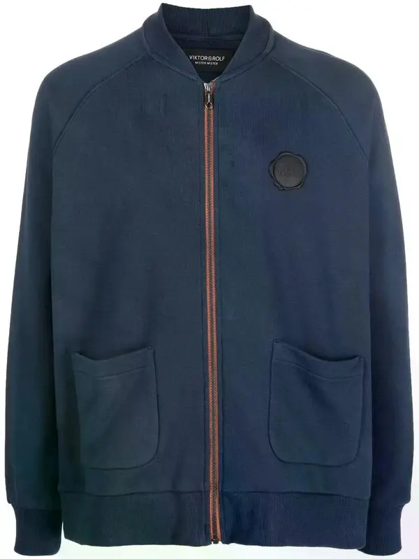 Viktor & Rolf Logo-patch Zip-up Jacket