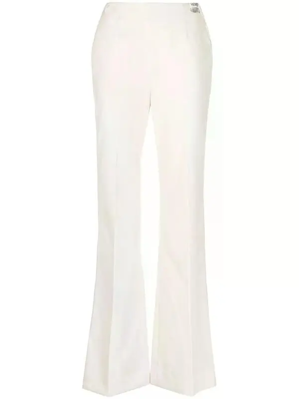 Ermanno Scervino High-waisted Tailored Trousers - White