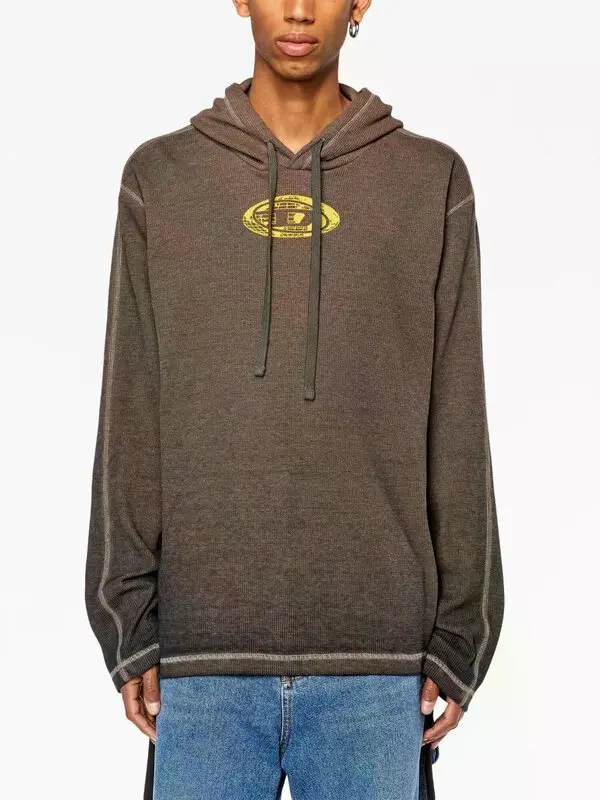 DIESEL® T-crone Long-sleeve Hoodie