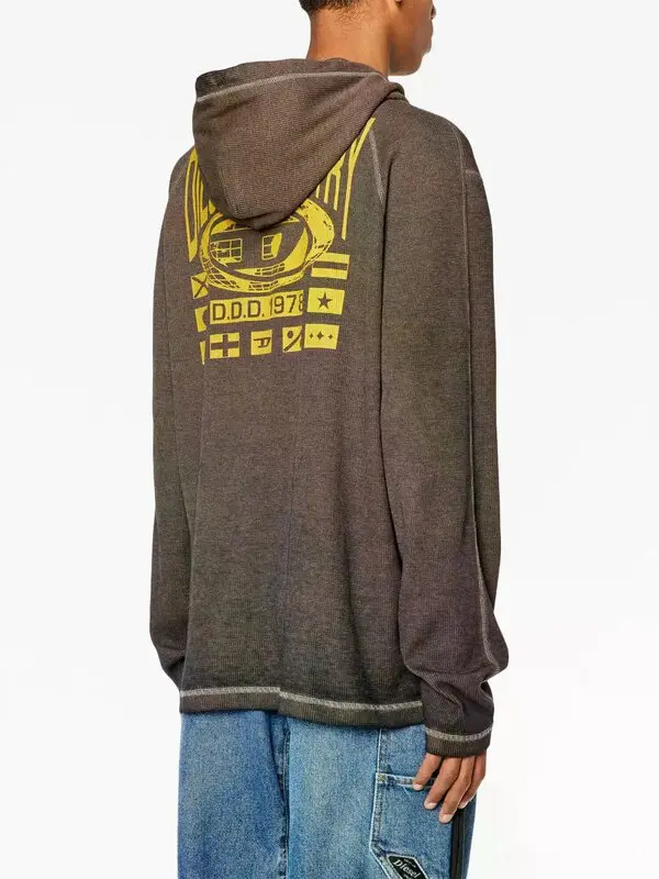 DIESEL® T-crone Long-sleeve Hoodie