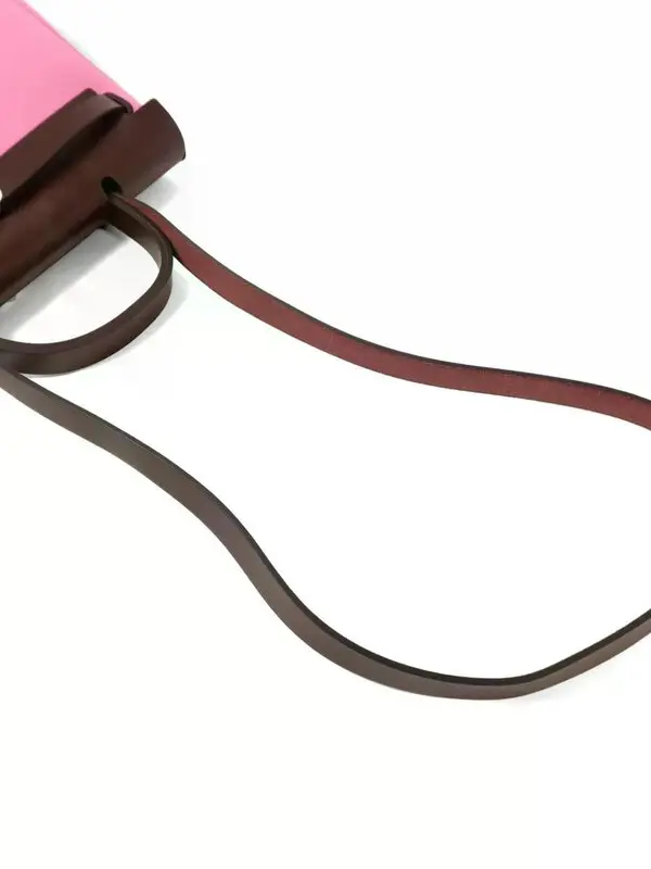 Hermès Herbag Pm Canvas Tote Bag - Pink