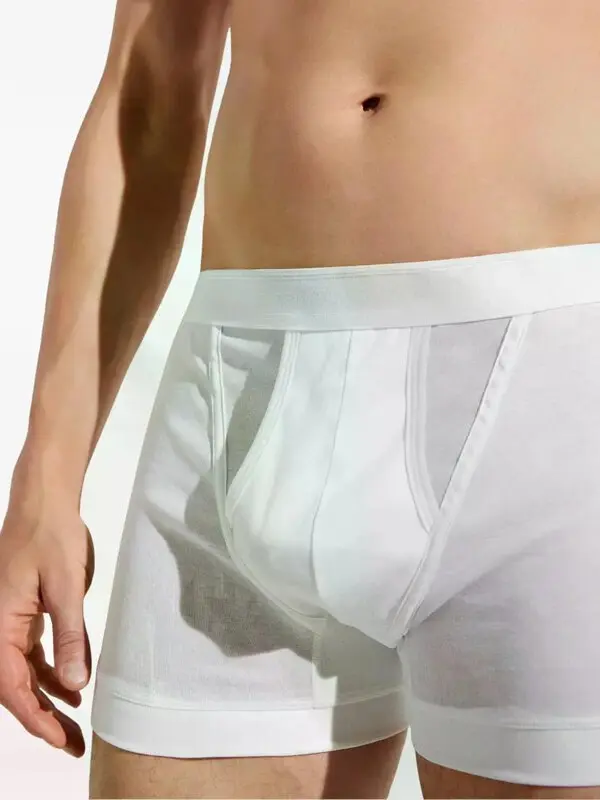 Zimmerli Elasticated-waistband Boxer Briefs
