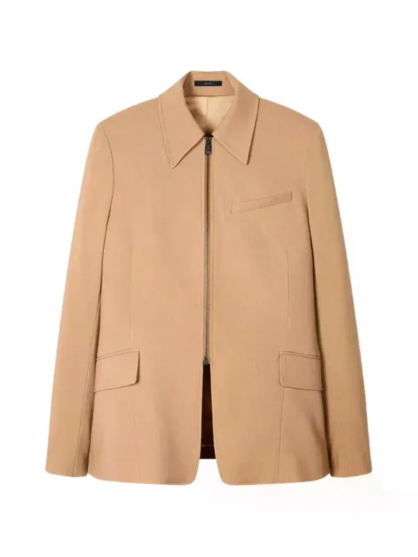 Paul Smith Zip-up Pointed-collar Blazer