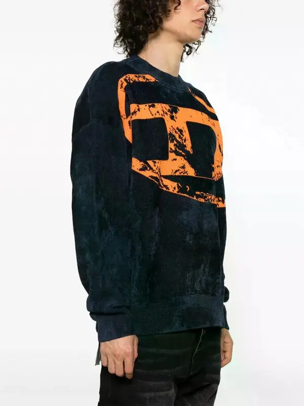 DIESEL® K-tria Logo-jacquard Sweatshirt