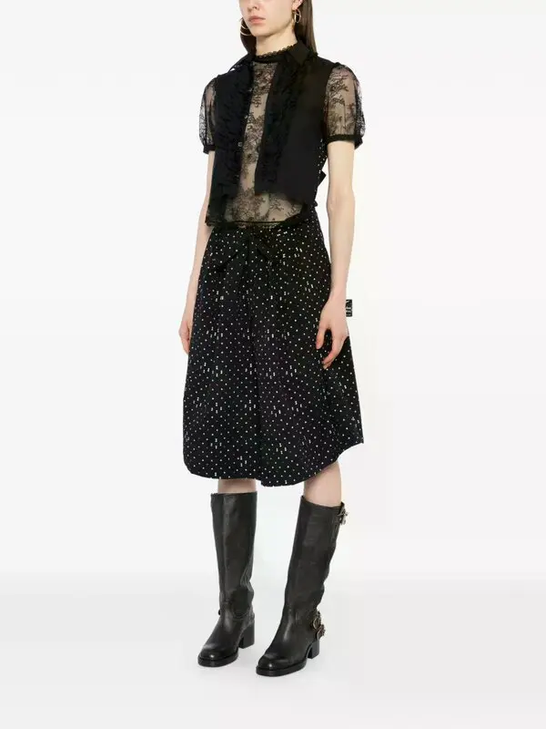 Undercover Printed Midi Dress