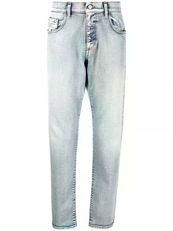 DIESEL® D-strukt Slim-cut Jeans - Blue